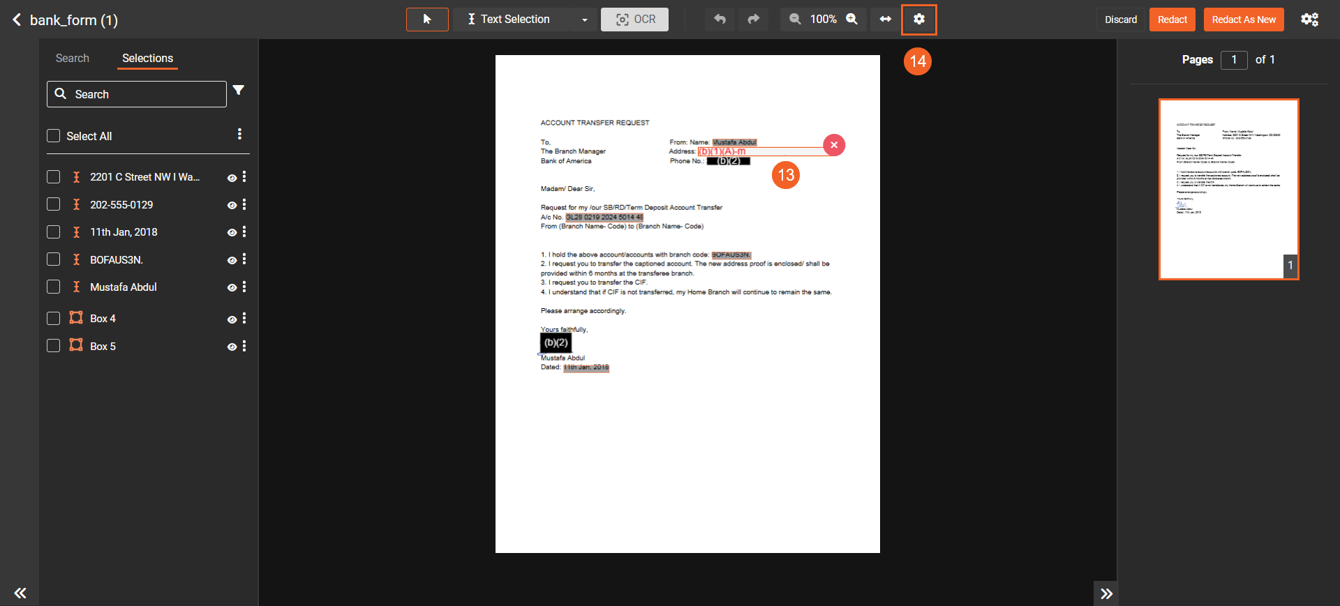 How to Apply Redaction Codes | VIDIZMO Knowledge Base
