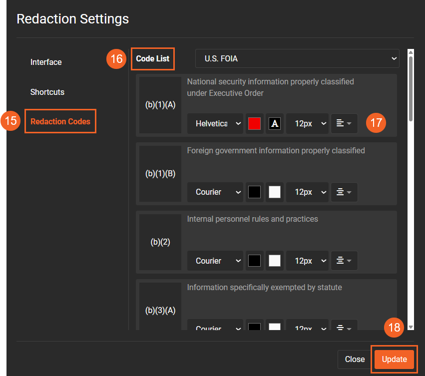 How to Apply Redaction Codes | VIDIZMO Knowledge Base