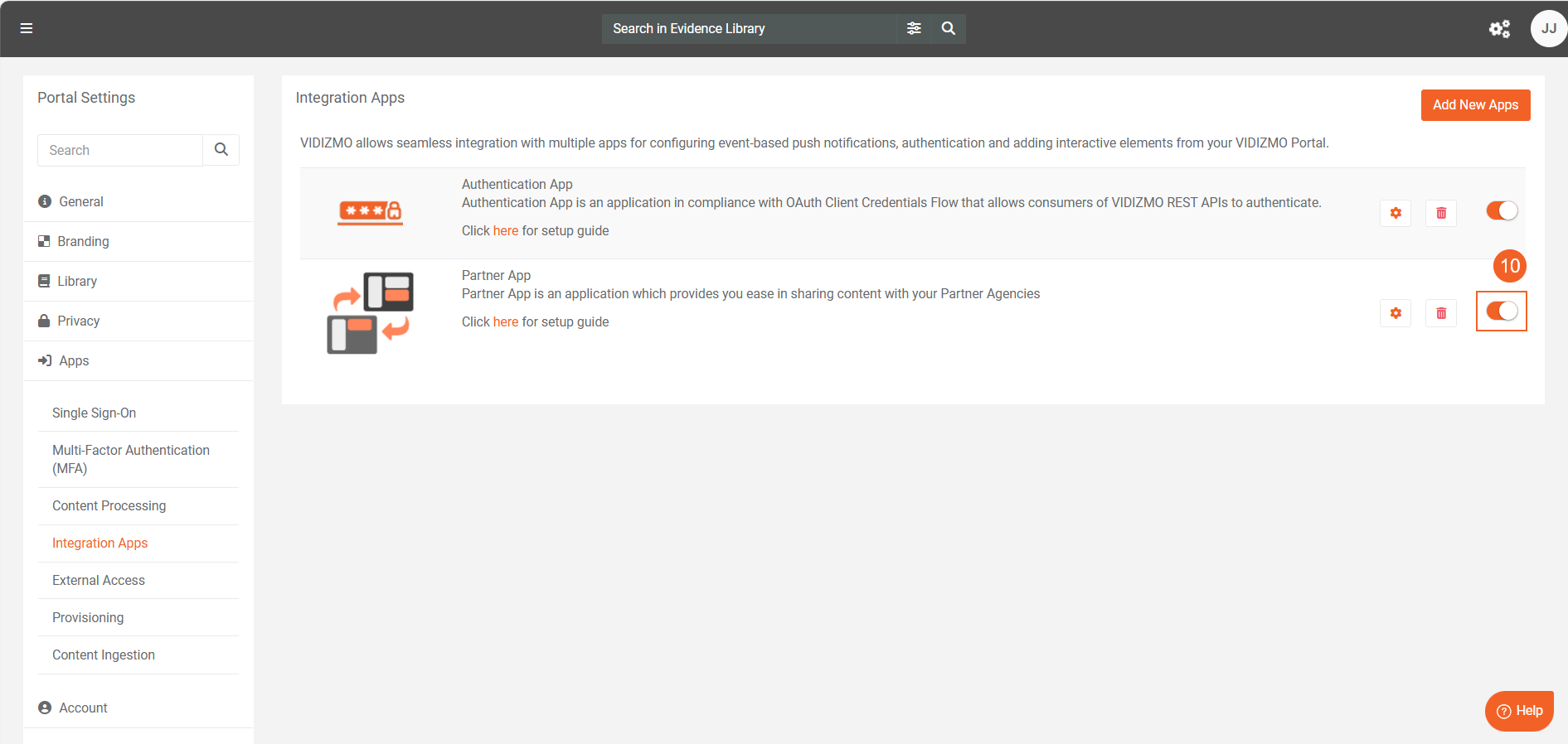 How to Configure Partner App in VIDIZMO | VIDIZMO Knowledge Base