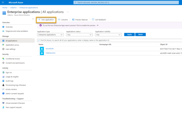 How to Configure SCIM Provisioning using Azure AD | VIDIZMO Knowledge Base