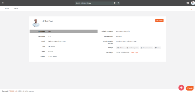 How to Customize User Profile | VIDIZMO Knowledge Base