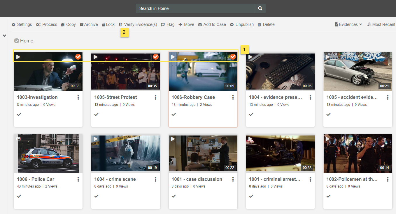 How to Detect if an Evidence has been Tampered | VIDIZMO Knowledge Base