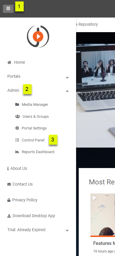 How to Hide Portal from Non-Members | VIDIZMO Knowledge Base