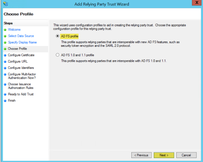 How to Setup SAML-P SSO using ADFS | VIDIZMO Knowledge Base