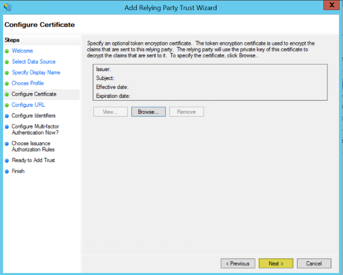How to Setup SAML-P SSO using ADFS | VIDIZMO Knowledge Base