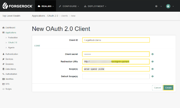How to Setup SSO using Forgerock | VIDIZMO Knowledge Base