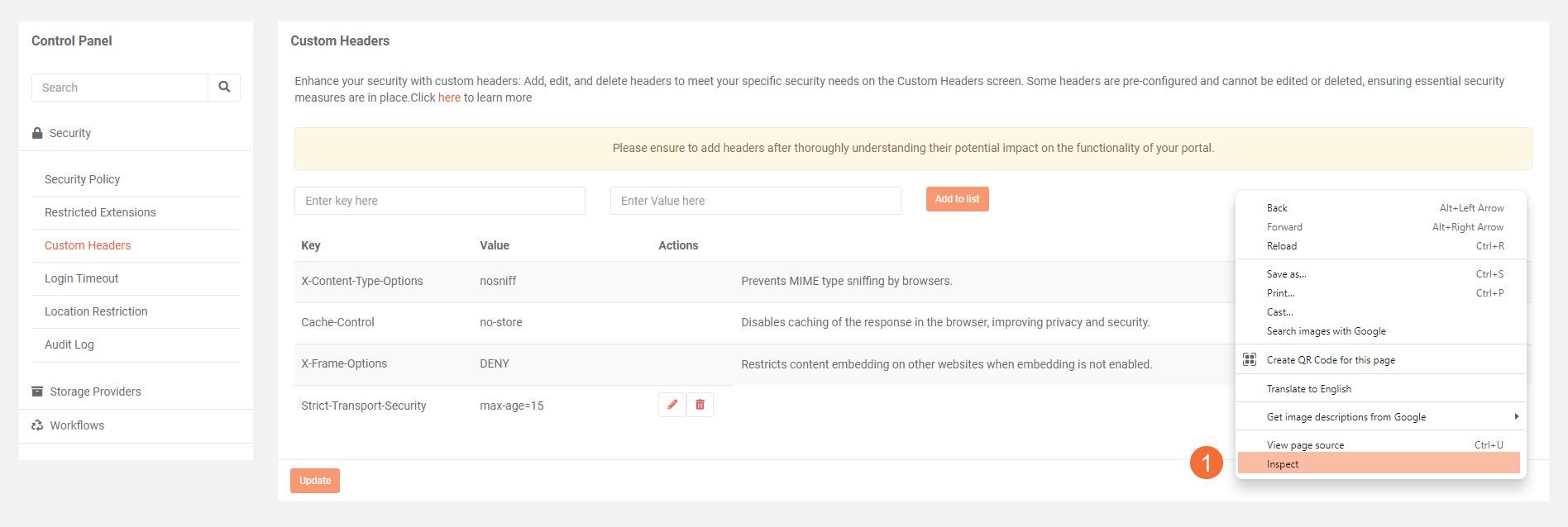 How to Use Custom Headers for Enhanced Security in VIDIZMO | VIDIZMO ...