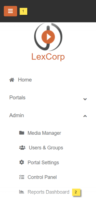 How to filter and Extract Reports from Report Dashboard | VIDIZMO ...