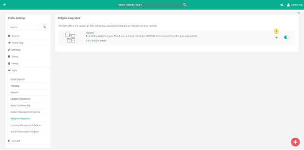 How to generate Authentication Token to enable use of VIDIZMO Widgets ...