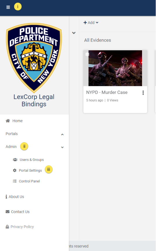 How to set Disposition Policy of an Evidence | VIDIZMO Knowledge Base
