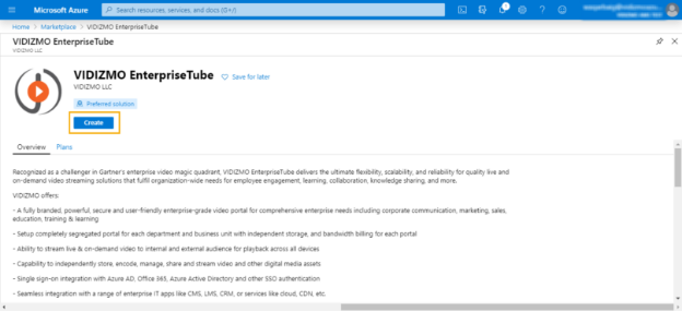 How to setup VIDIZMO Virtual Machine VM on Azure Marketplace | VIDIZMO ...