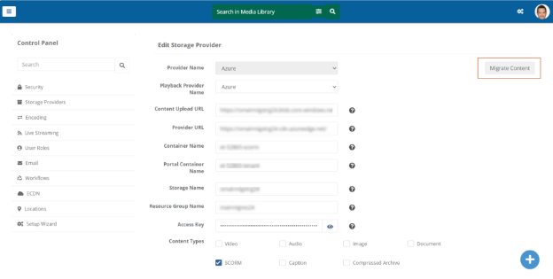 Migrate Content Between Storage Providers in VIDIZMO | VIDIZMO ...