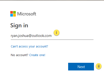 Sign in using Microsoft Account | VIDIZMO Knowledge Base