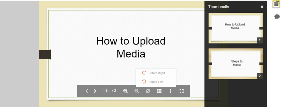 Understanding Document Viewer in VIDIZMO | VIDIZMO Knowledge Base