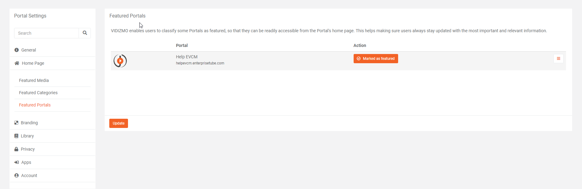 Understanding Homepage Settings | VIDIZMO Knowledge Base
