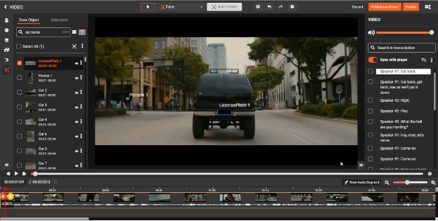 Understanding Redaction Using Studio Space | VIDIZMO Knowledge Base