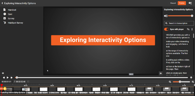 Understanding Video Interactivity using Studio Space | VIDIZMO ...